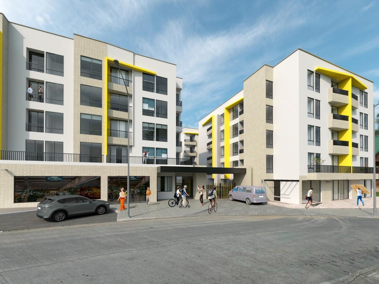 proyecto de vivienda Torre 3 de VISUAL CONSTRUCTORA SAS en Monteprado, Armenia